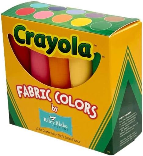 Amazon.com: Crayola Solids Fat Quarter Box