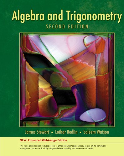 By James Stewart, Lothar Redlin, Saleem Watson: Algebra and ...