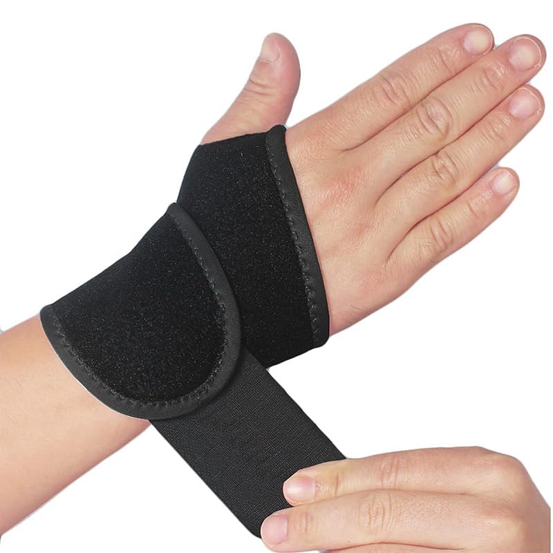 Amazon.com: 2 Pack Wrist Brace Wrist Wraps Wrist Support Wrist Straps ...