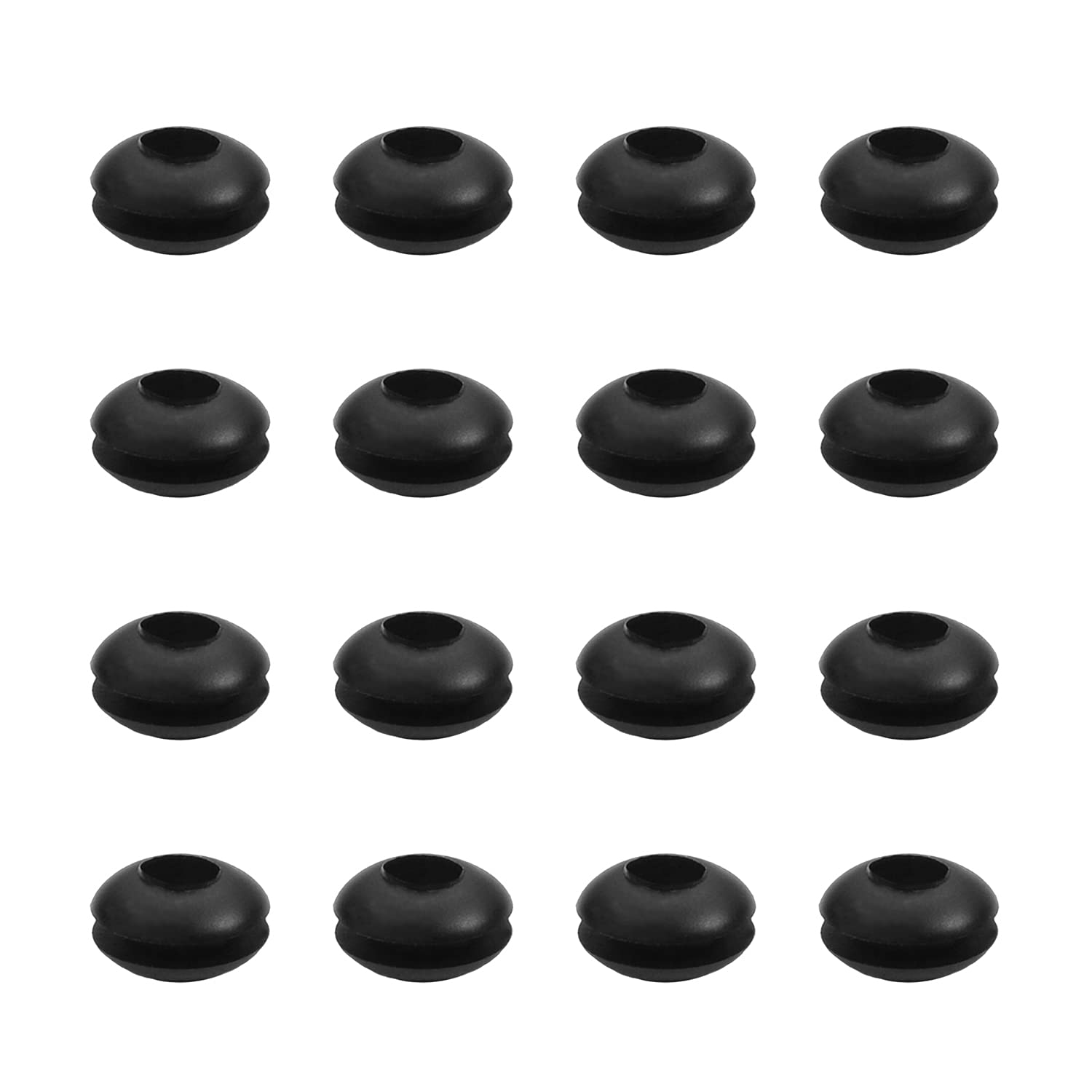 Snapklik.com : Rubber Grommet 200Pcs 5mm Inner Dia Oil Resistant ...
