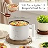 Amazon.com: Food Party Hot Pot Electric Pot for Cooking Ramen Cooker 1 ...