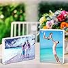 Amazon.com - HELPLEX 5 Pack 4x6 Acrylic Picture Frames, 20mm Thicker ...