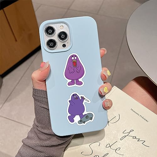 Snapklik.com : 63Pcs Grimace Stickers Pack, Cute Cartoon Aesthetic ...