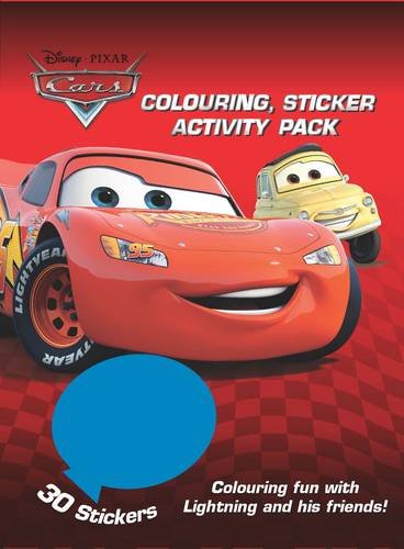 Disney Cars - Paquete de calcomanías para colorear y actividades ...