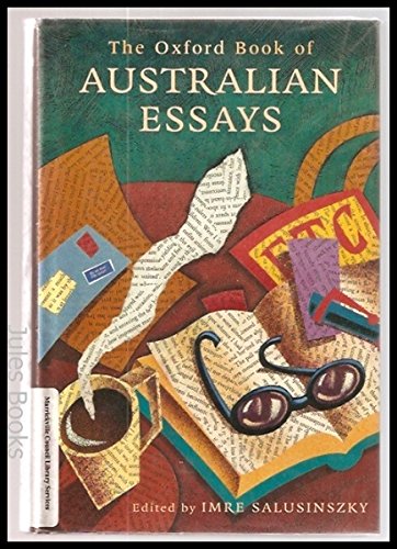 Amazon.com: The Oxford Book of Australian Essays: 9780195537390 ...