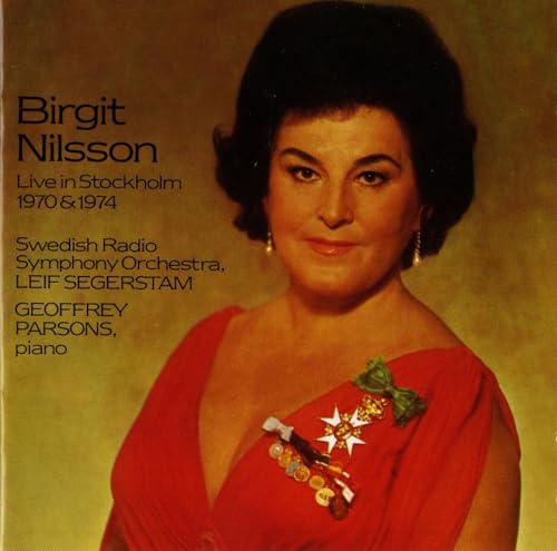 Birgit Nilsson Live in Stockholm (1970, 1973) by Birgit Nilsson on ...