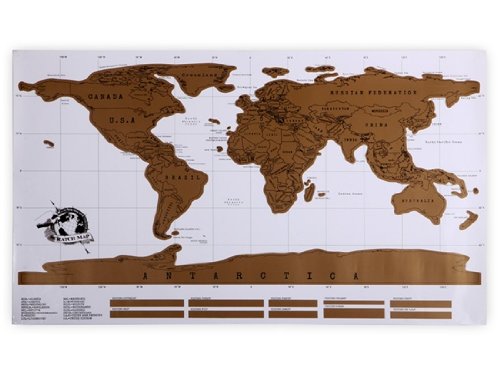 88.1 x 52 cm Scratch World Wall Map: 0076129165159: Books - Amazon.ca