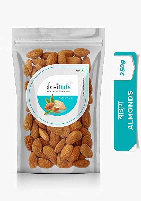 Desinuts Natural Premium California Dried Almonds|Premium Badam Giri ...