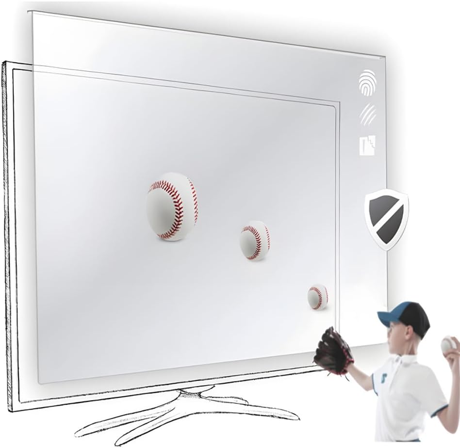 55 inches Vizomax TV Screen Protector for LCD, LED, OLED & QLED 4K HDTV ...