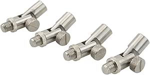 Hirisi Tackle Stainless Steel Angle Adapter Connectors for Carp Fishing ...