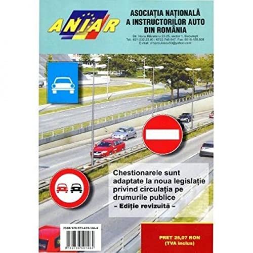 Chestionare Pentru Obtinerea Permisului De Conducere Auto Categoria B ...