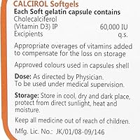 Calcirol Softgel Capsules - 8 Count : Amazon.in: Health & Personal Care