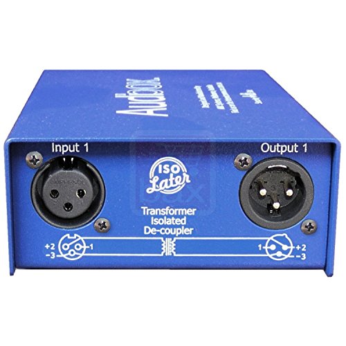 Buy ARX IS-2 Audibox Iso Splitter Duo Transformer Isolated 2 In 4 Out ...