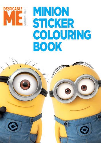 Despicable Me: Minion Sticker Colouring Book: Amazon.co.uk: Studios ...