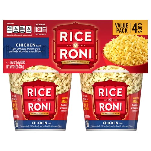 Amazon.com : Rice-a-Roni 4pk Cups - Chicken : Grocery & Gourmet Food