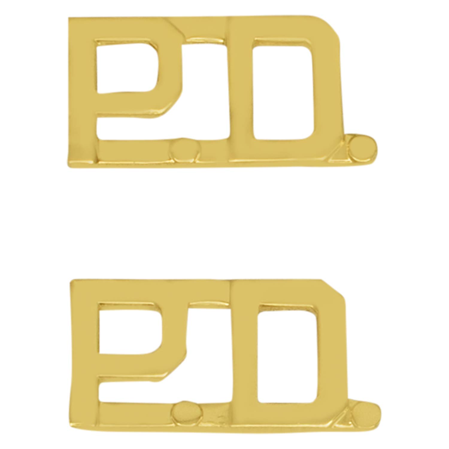 Amazon.com: Smith & Warren 1/2" P.D. Letter Collar Brass Collar Brass ...