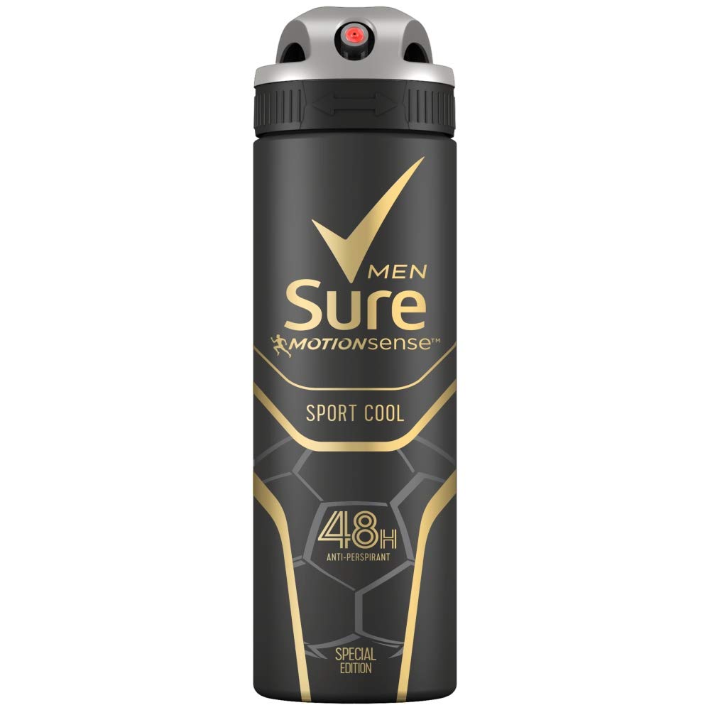 Sure Sport Cool Anti-perspirant Deodorant Aerosol, 150ml : Amazon.co.uk ...
