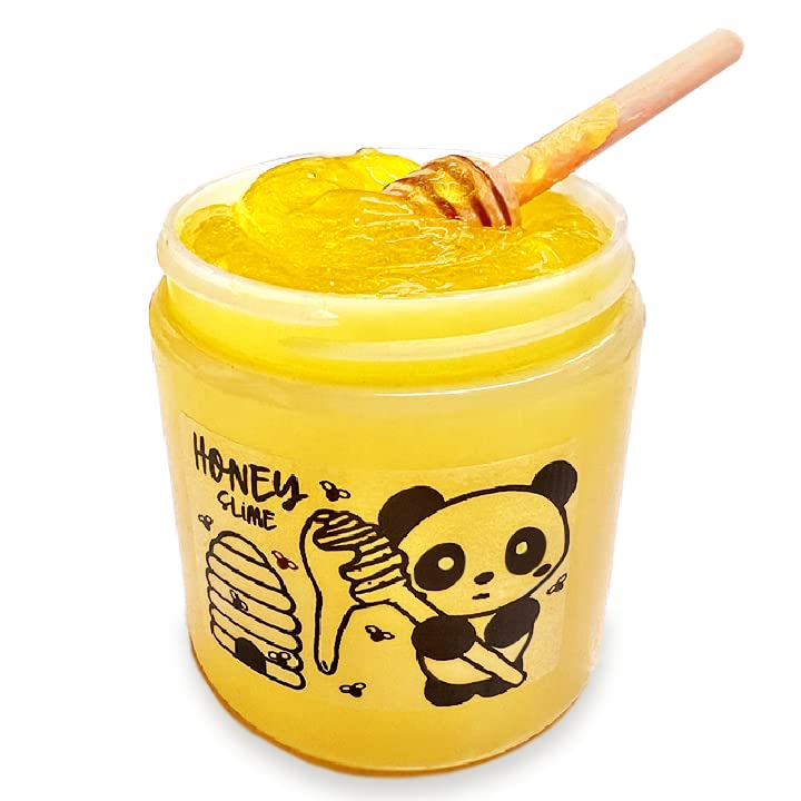 Amazon.com: Honey Slime with Dipper | Handmade Slime | Slimy Panda ...