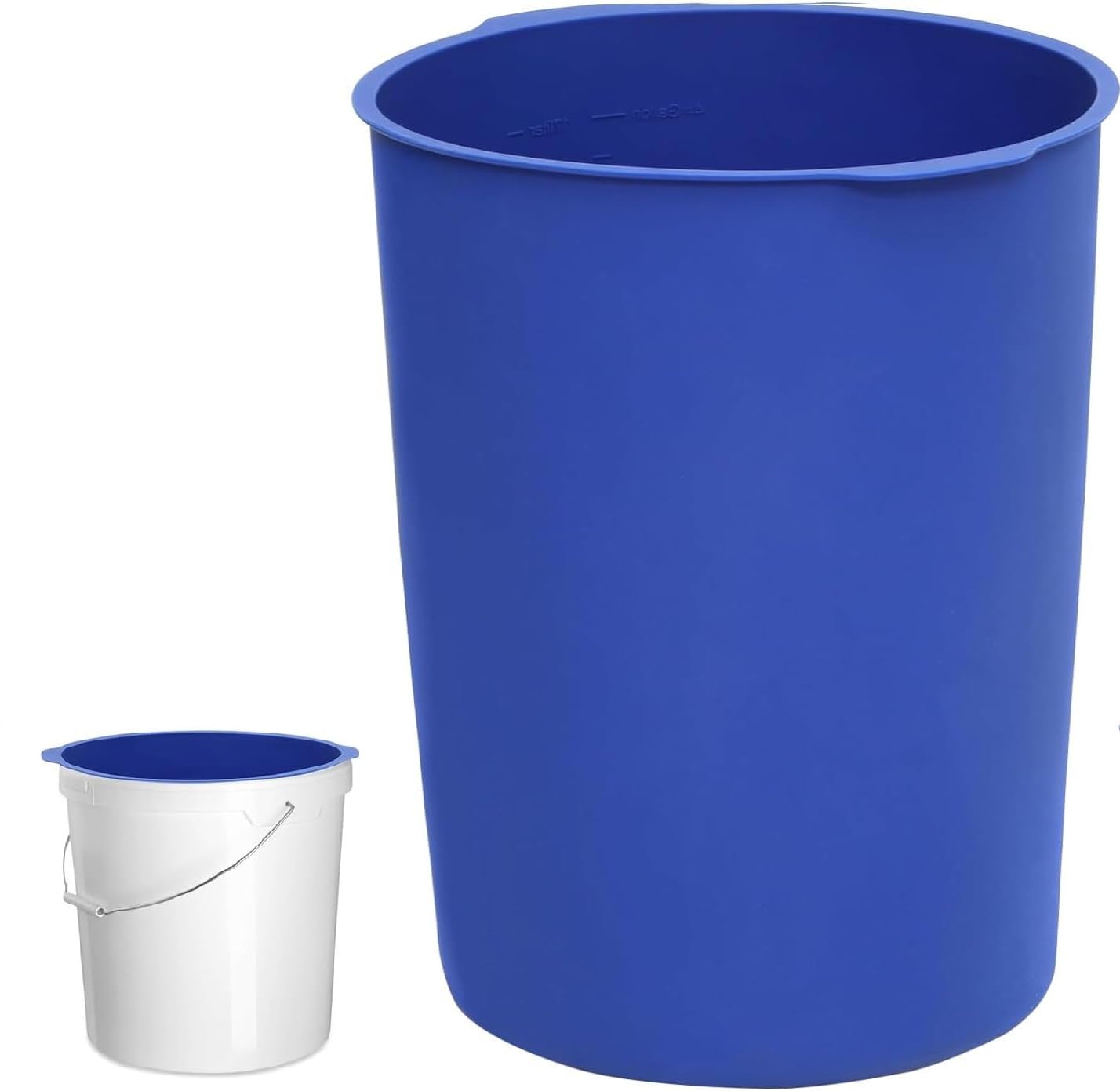 Amazon.com: 5 Gallon Silicone Bucket Liner, Reusable Rubber Bucket ...