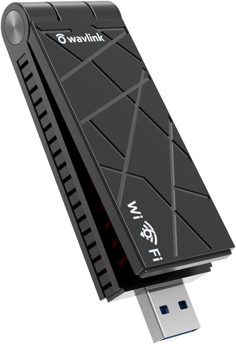 Amazon.com: WAVLINK AX1800 WiFi 6 USB Adapter for PC, Dual Band ...