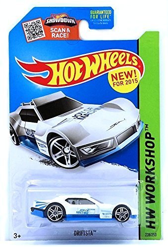 Hot Wheels, 2015 HW Workshop, Driftsta [White] Die-Cast Vehicle #238/ ...
