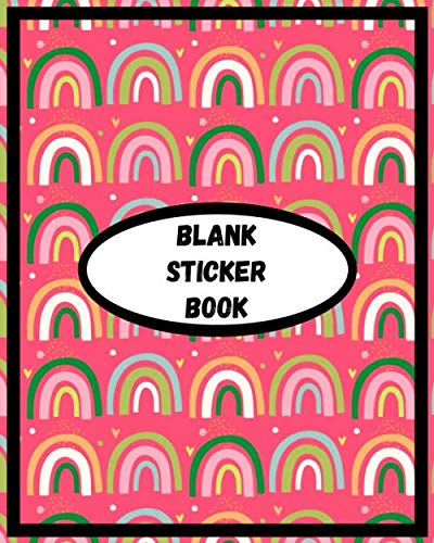 Amazon.com: Blank Sticker Book: Blank Sticker Album For Collecting ...