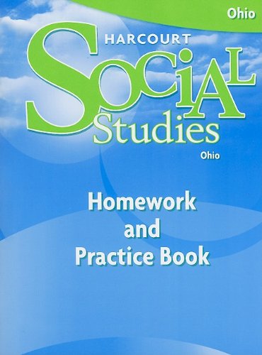 Social Studies, Grade 4 Homework & Practice Book: Harcourt School ...