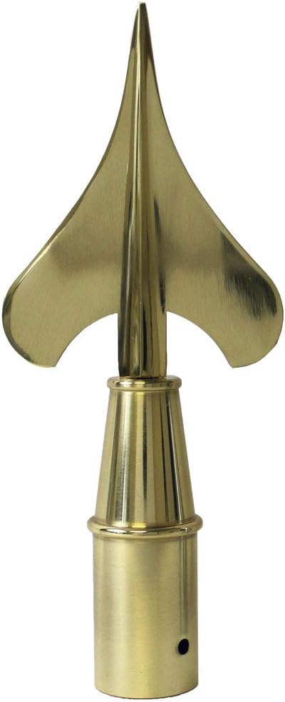 Amazon.com : Army Spear Flag Pole End Cap Topper Finial Ornament with ...