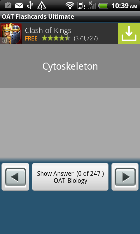 OAT Flashcards Ultimate - App on Amazon Appstore