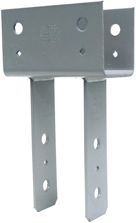 Amazon.com: Simpson Strong Tie CC44 1 1 7-Gauge 4x4 Column Cap Gray ...