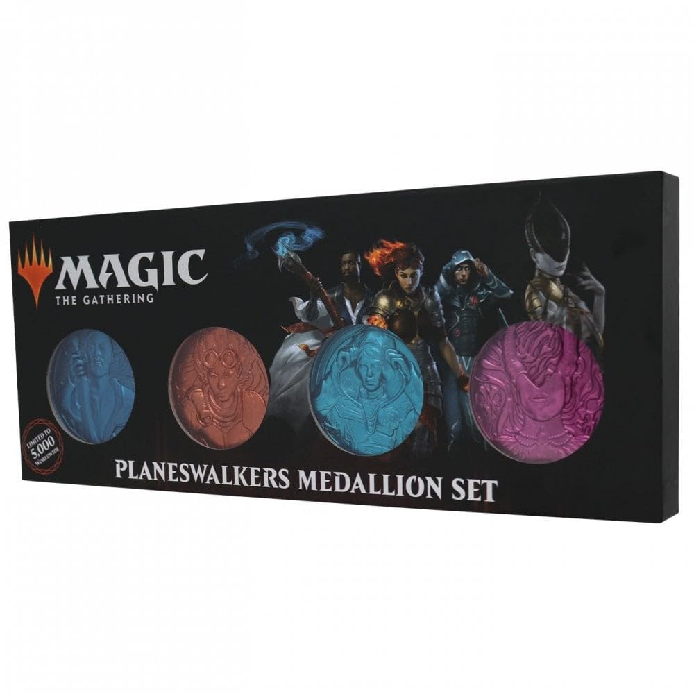 Amazon.com: Fanattik Official Magic The Gathering Medallion Set Limited ...