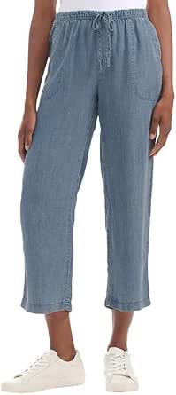 Splendid Women's Cropped Wide Leg Drawstring Pant at Amazon Women’s ...