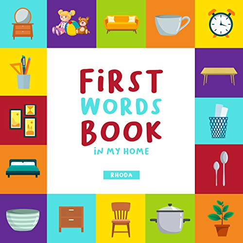 First Word Book: In My Home Picture Book For Baby eBook : Books, Rhoda ...
