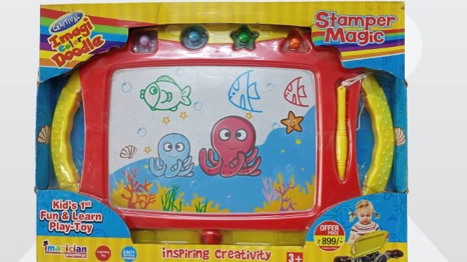 Stamper Magic Colour Doodle Creativity Game for Kids : Amazon.in: Toys ...