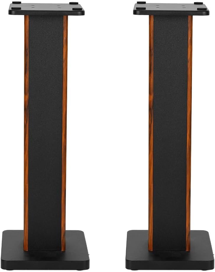 Kanto SP6HDW Rising Desktop Speaker Stands for Medium/Large Bookshelf ...