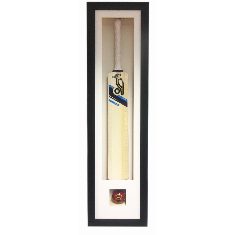 Buy Cricket Bat 3D Display Case for Signed Cricket Bat and Ball ...