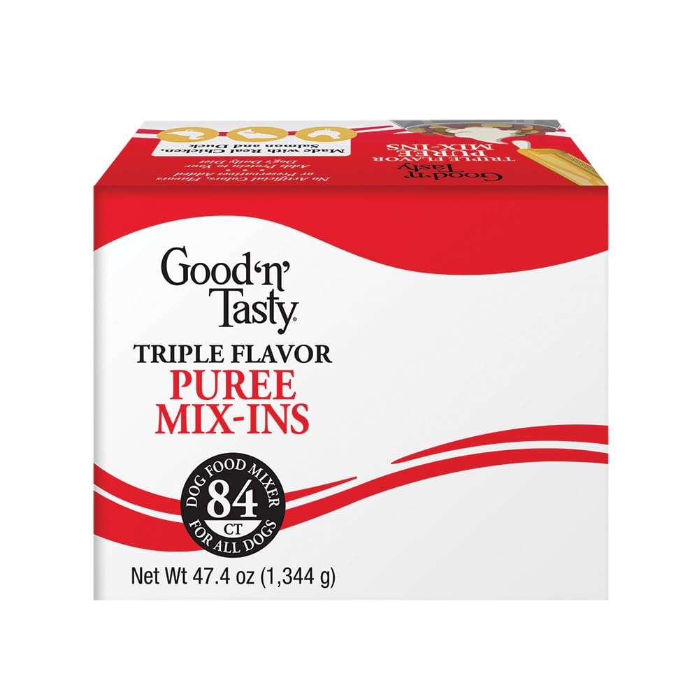 Amazon.com: Good 'n' Tasty Triple Flavor Puree Mix-Ins Variety Pack Dog ...