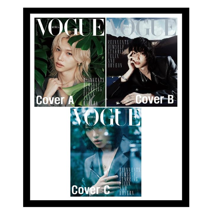Vogue Magazine VOGUE KOREA DECEMBER 2025 ISSUE FELIX COVER ALL VERSIONS ...