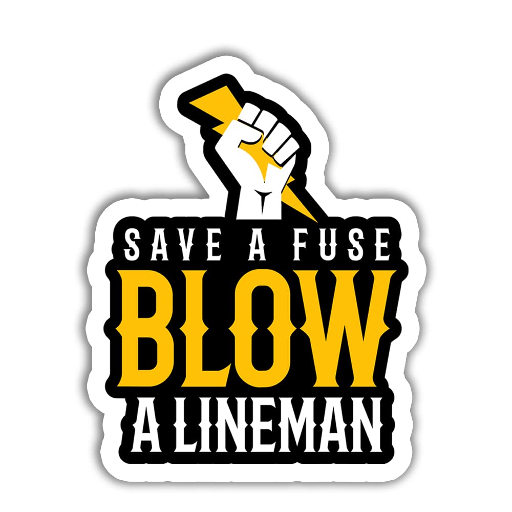 Power Lineman Stickers