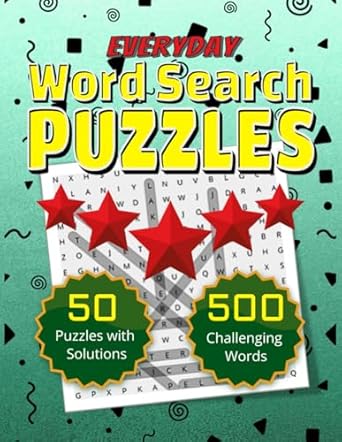 Everyday Word Search Puzzles: Simple, Stimulating Large-Print Word ...