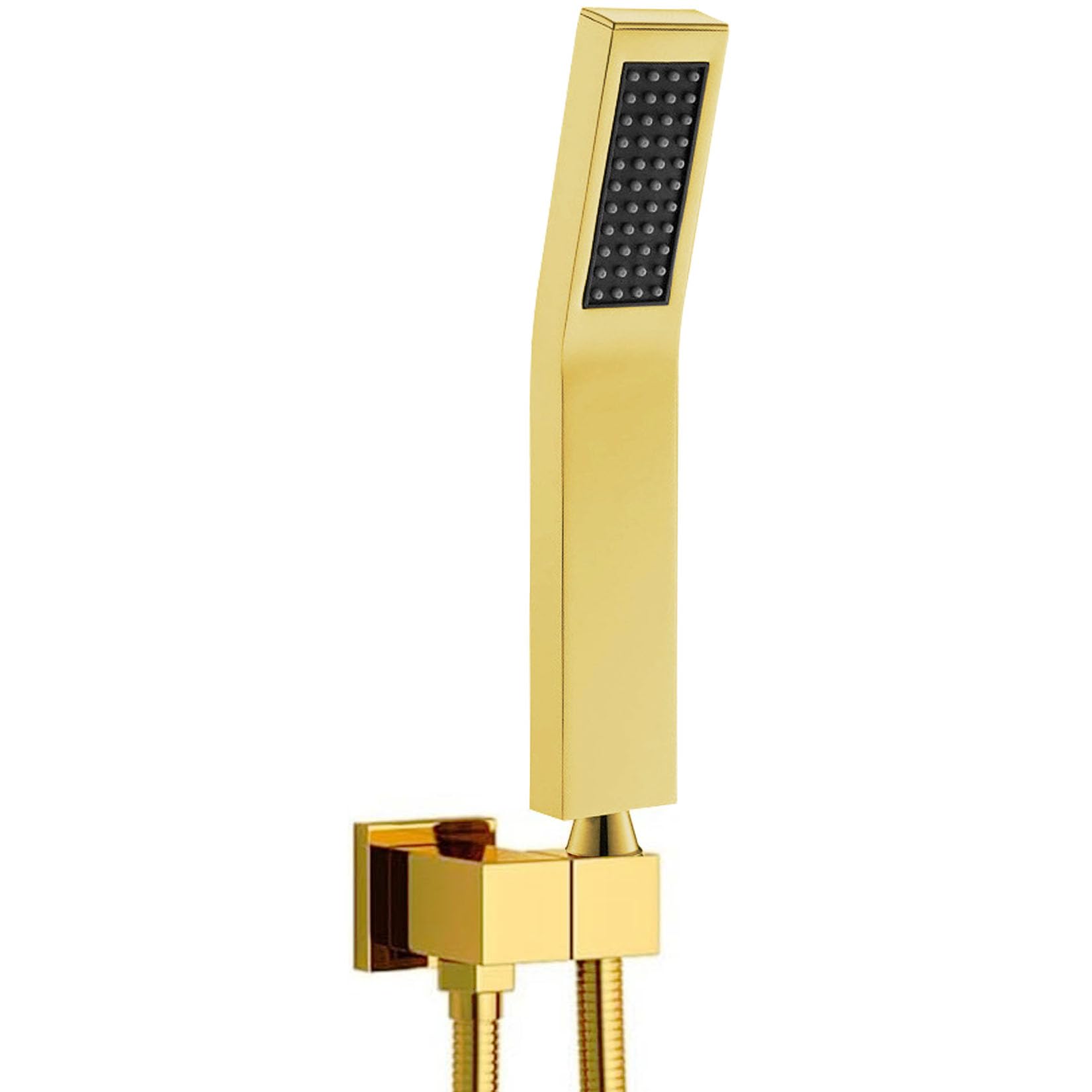 Bathroom Handheld Shower Wand, Hand Brass Shower Head with Long Hose ...