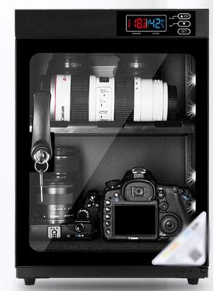 Amazon.com: INTBUYING 2 Layers Camera Lenses Dry Dehumidifying Box 30L ...