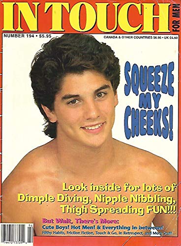 In Touch For Men Gay Magazine Cover Guy Matt Hudson #194 June 1993 ...