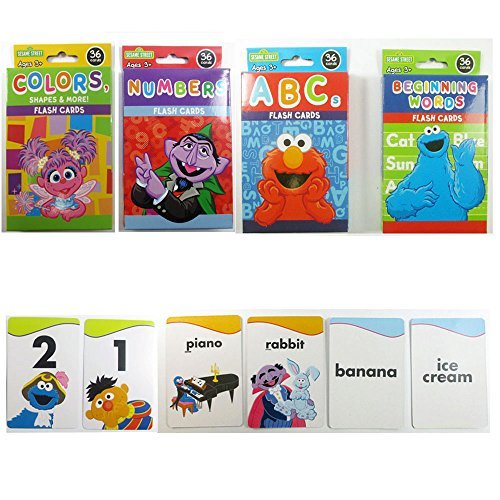 10 Best Sesame Street Flash Cards - BabyStuffLab