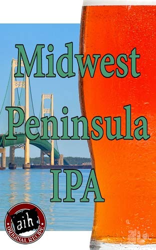 Amazon.com: Adventures in Homebrewing Midwest Peninsula IPA Recipe Kit ...