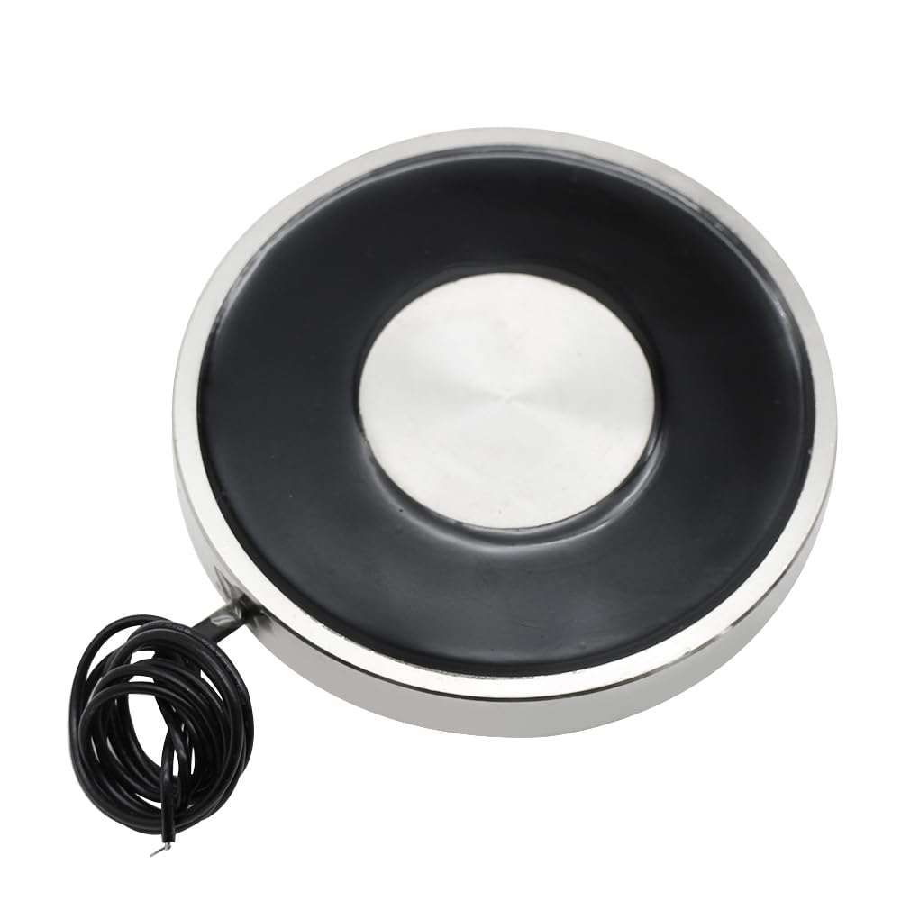 Snapklik.com : 132LB/60Kg 600N Sucker Round Electric Magnet Suction ...