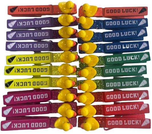Amazon.com: Spirit Clips - Good Luck Duck - Cheer, Competition, Sports ...
