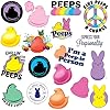 Amazon.com: GRAPHICS & MORE Peeps 50ct Vinyl Large Deluxe Stickers ...