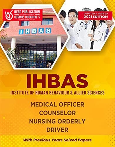 IHBAS - Medical Officer, Counselor, Nursing Orderly and Driver ...