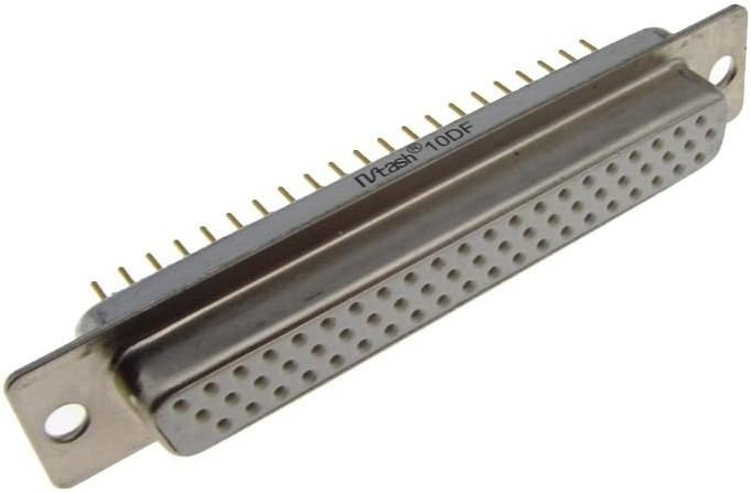 Amazon.com: HQ DB62 Female D-Sub Connector Through Hole Board Lock ...